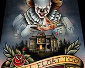 Traditional Tattoo Flash Art by Quyen Dinh by ParlorTattooPrints