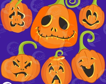 Spooky Faces Halloween Clipart Clip Art Halloween Ghost or