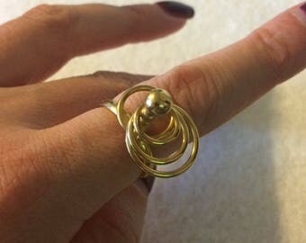 Moving parts ring | Etsy