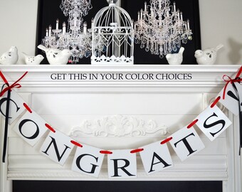 Congrats sign | Etsy