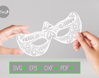 Mask template | Etsy