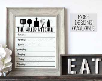 Menu board | Etsy