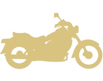 Motorcycle cutout | Etsy
