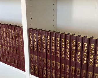 Old encyclopedia set | Etsy