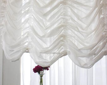 Austrian curtains | Etsy