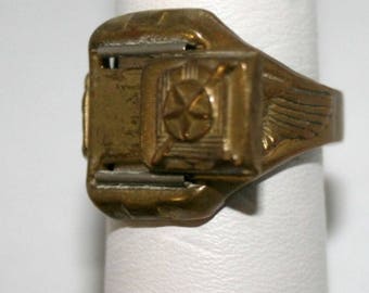 Secret compartment ring | Etsy