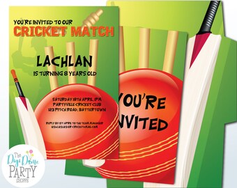Invitation cricket | Etsy