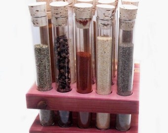 Test tube spice rack | Etsy