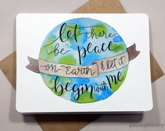 Let there be peace | Etsy