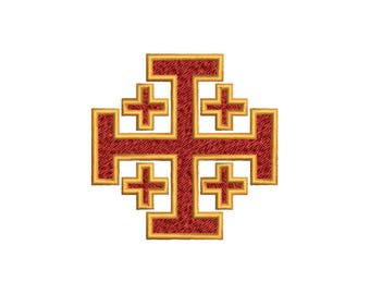 Jerusalem cross | Etsy