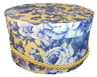 Decorative hat box | Etsy