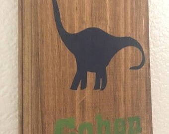 Dinosaur sign | Etsy