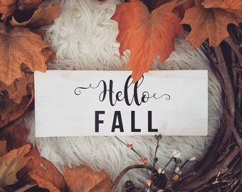 Hello fall | Etsy