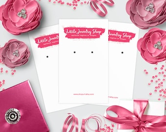 PRINTABLE Jewelry Cards TEMPLATE Victorian Ads Instant