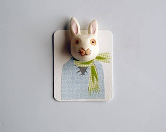 Rabbit magnet | Etsy