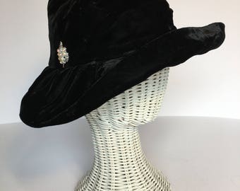 Velvet top hat | Etsy