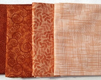 Rust color fabric | Etsy