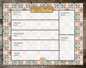 Art deco menu | Etsy