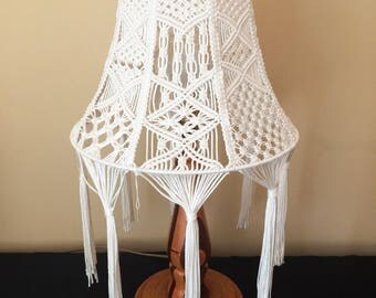 Macrame lamp shade | Etsy