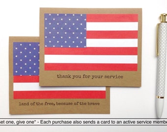 Military thank you | Etsy