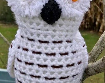 Snowy owl pattern | Etsy