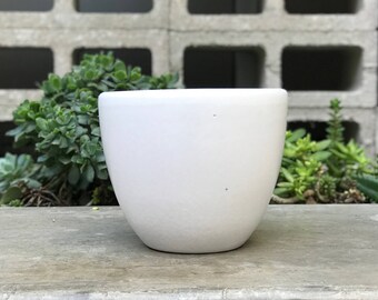 White planter | Etsy