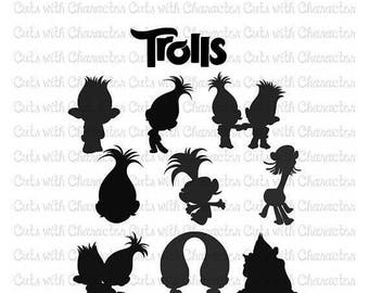 Trolls poppy cricut | Etsy