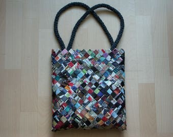 Candy wrapper purse | Etsy