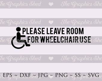 Wheelchair svg | Etsy