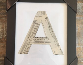 Framed letter | Etsy