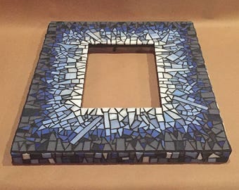 Mosaic picture frame | Etsy