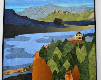 Stained glass river | Etsy