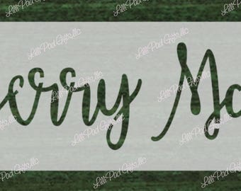 Merry mail sign | Etsy