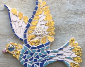 RED BIRD Mosaic Tile