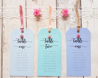 Wedding table plan | Etsy