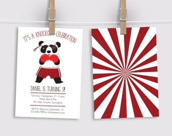 Boxing theme party | Etsy