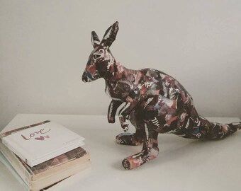 Paper mache animal | Etsy