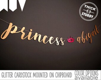 Princess banners | Etsy
