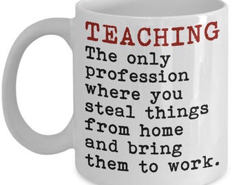 Teacher mug | Etsy