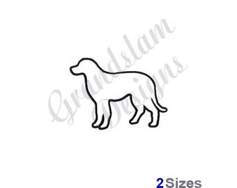 Labrador embroidery | Etsy
