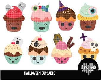 Cupcake clipart | Etsy