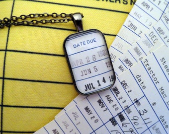 Library due date | Etsy