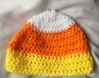 Corn Hat Crochet Pattern
