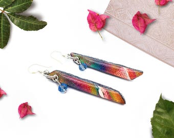 Fimo earrings | Etsy