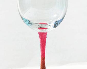 Ombre wine glass | Etsy