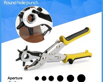 Leather hole punch | Etsy