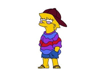 Simpsons stickers | Etsy