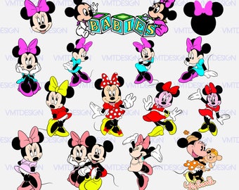 Minnie silhouette | Etsy