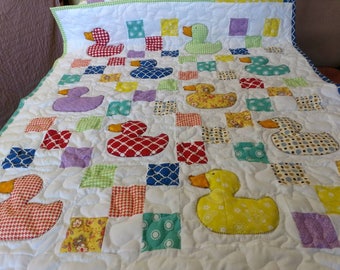 Duck quilt | Etsy
