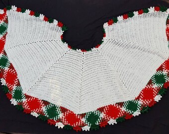 Crochet tree skirt | Etsy